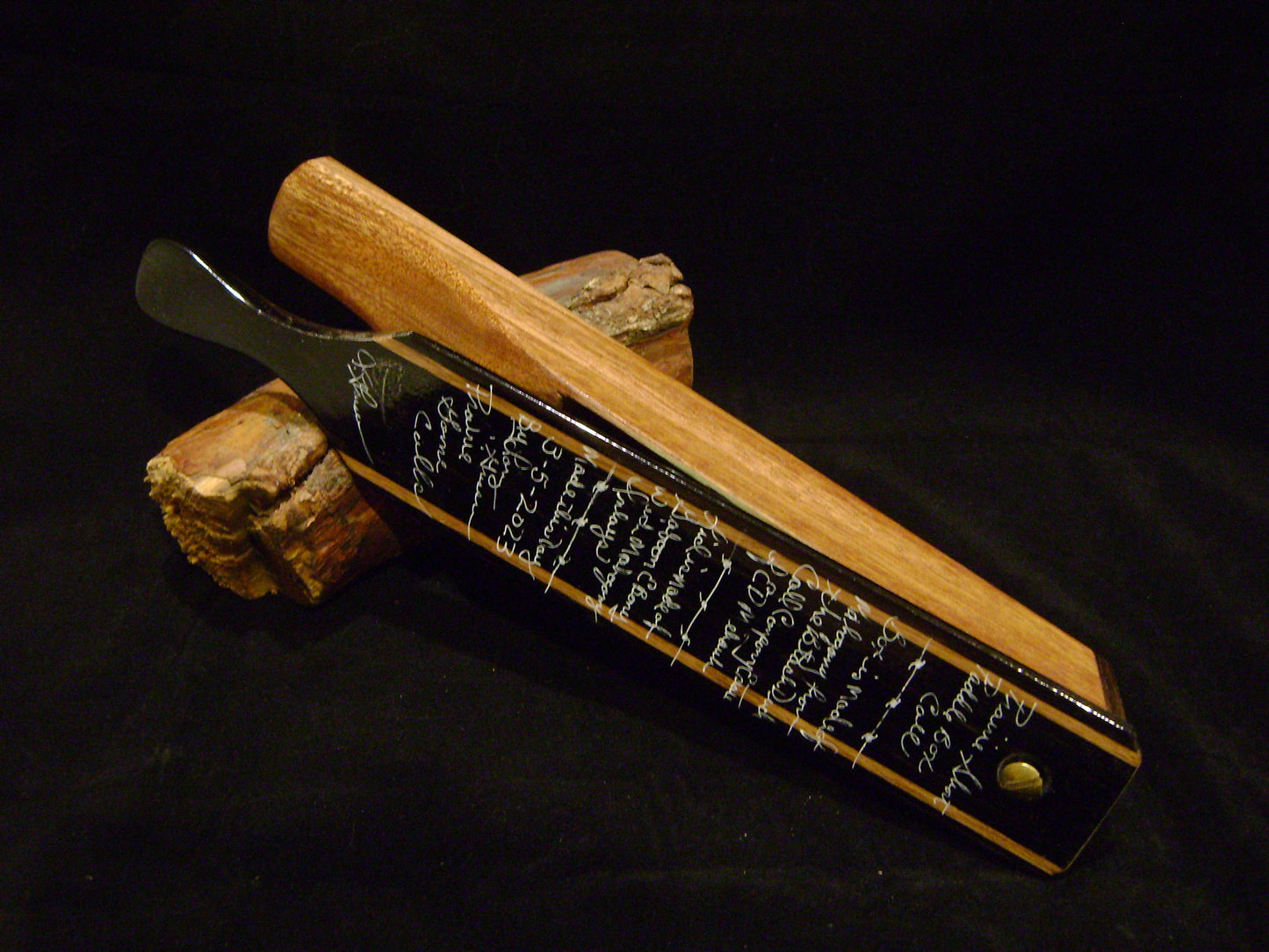 Mahogany and Ebony Short Box Paddle Call – Prairie Game Calls